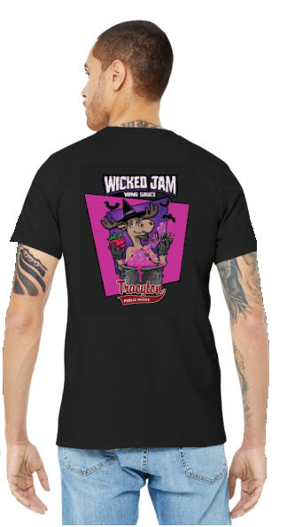 Wicked Jam Wing Sauce T-Shirt - Tracyton Public House